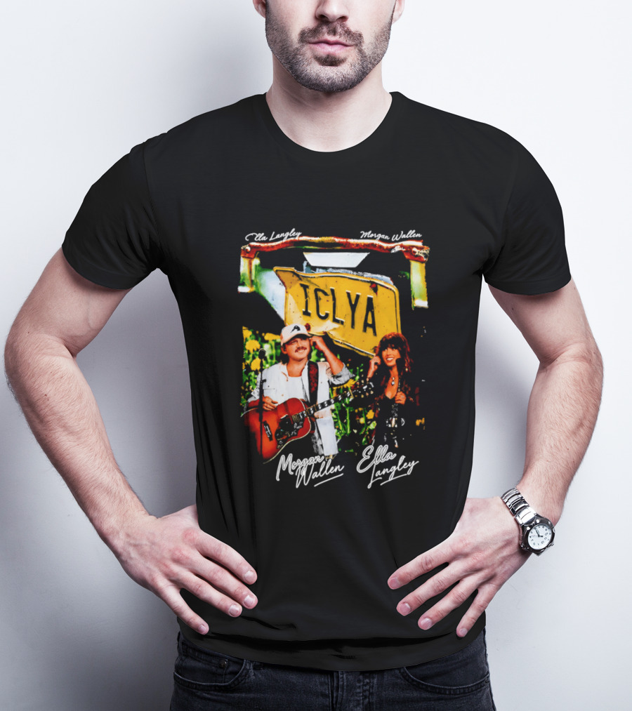 Morgan Wallen Ella Langley ICLYA Collaboration T-Shirt