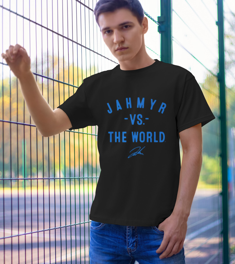Jahmyr Vs The World Detroit Lions T-Shirt