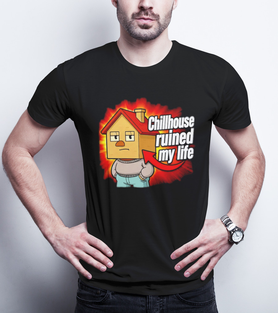 Chillhouse Ruined My Life Cube House T-Shirt