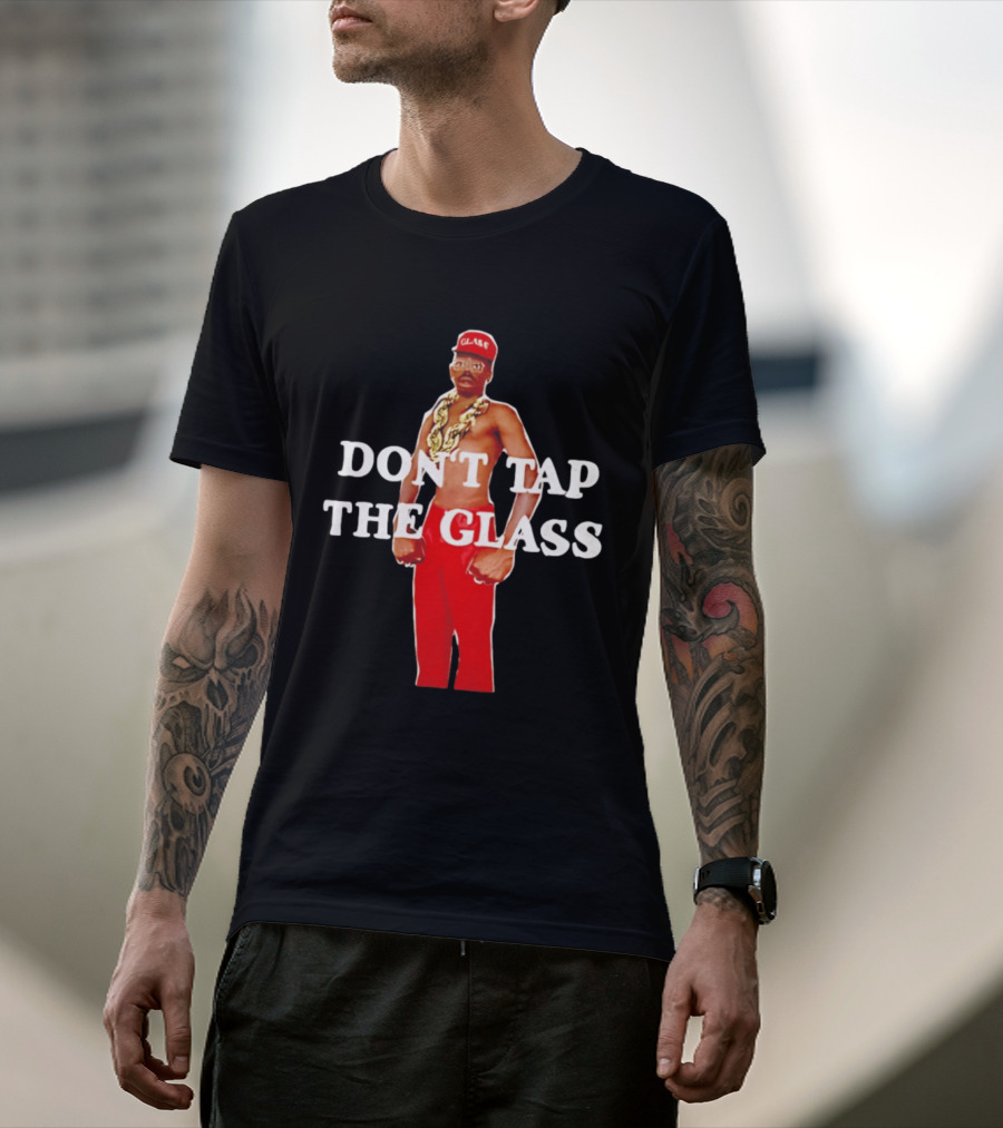 Golf Wang Don't Tap The Glass Gold Chain Red Pants T-Shirt