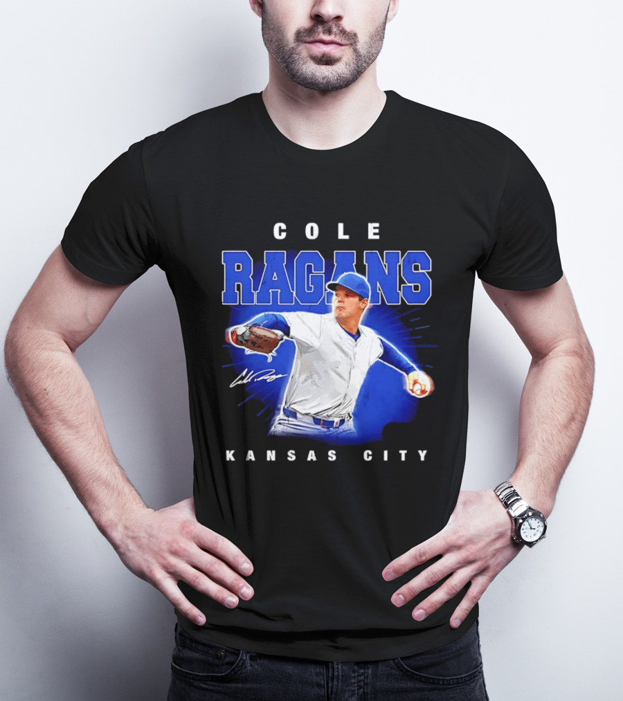 Cole Ragans Iconic Kansas City Pitcher Baseball Performance T-Shirt