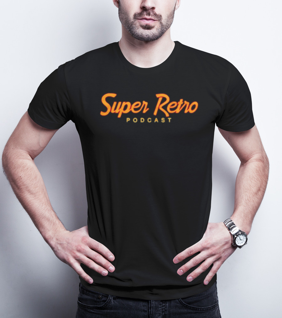 Super Retro Podcast T-Shirt