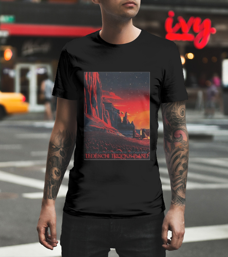 Tedeschi Trucks Band Live At Red Rocks Amphitheatre July 26 27 2024 Morrison Colorado T-Shirt