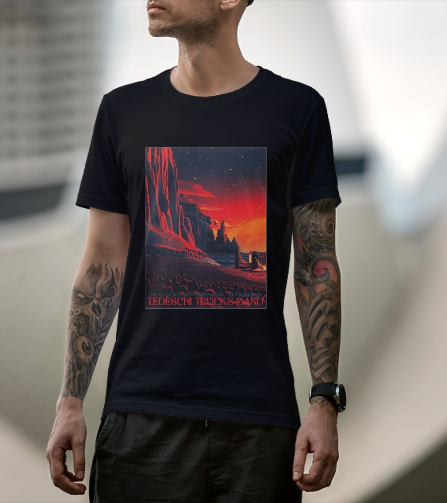 Tedeschi Trucks Band Live At Red Rocks Amphitheatre July 26 27 2024 Morrison Colorado T-Shirt
