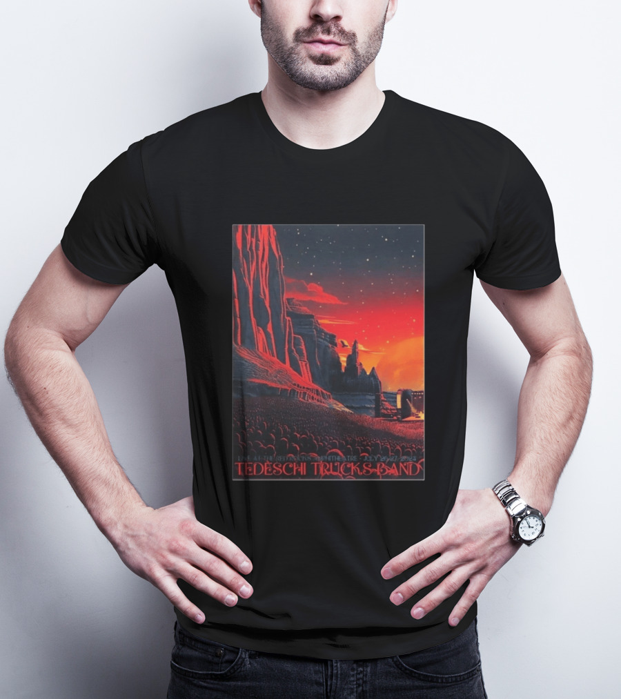 Tedeschi Trucks Band Live At Red Rocks Amphitheatre July 26 27 2024 Morrison Colorado T-Shirt