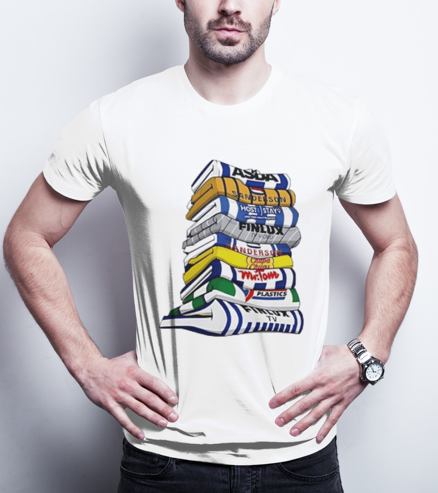 ASDA Sanderson Host Stay Finlux TV Chupa Chups Mr Tom Plastics T-Shirt