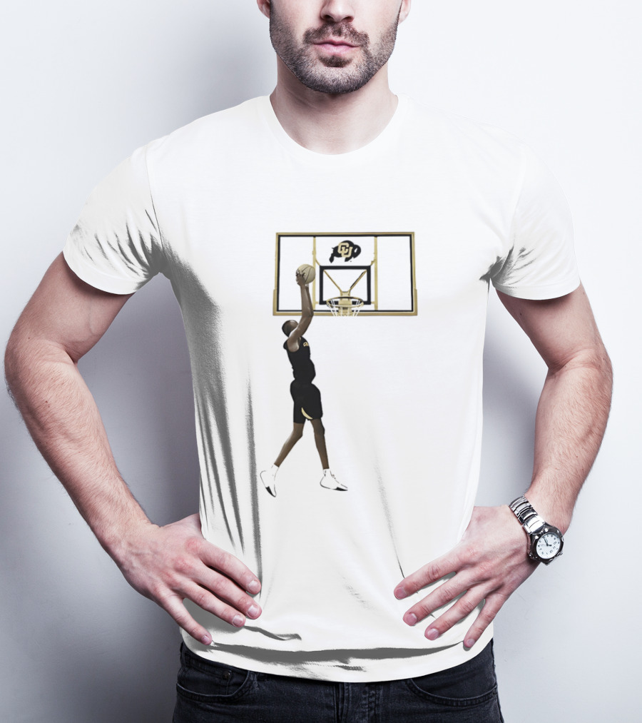 Colorado Buffaloes Bangot Dak Dunk Basketball Team T-Shirt