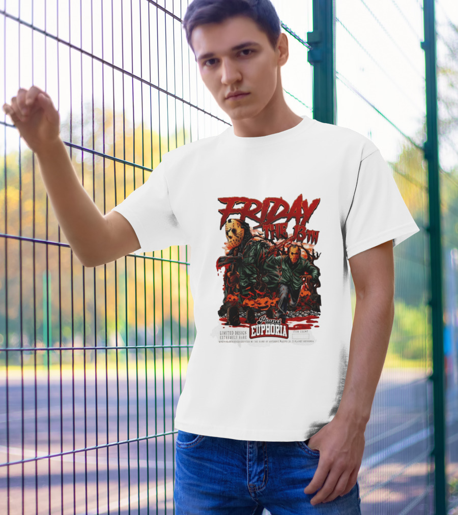 Friday The 13th Jason Voorhees Planet Euphoria Limited Edition T-Shirt