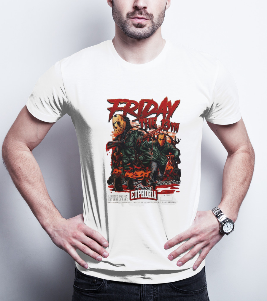 Friday The 13th Jason Voorhees Planet Euphoria Limited Edition T-Shirt
