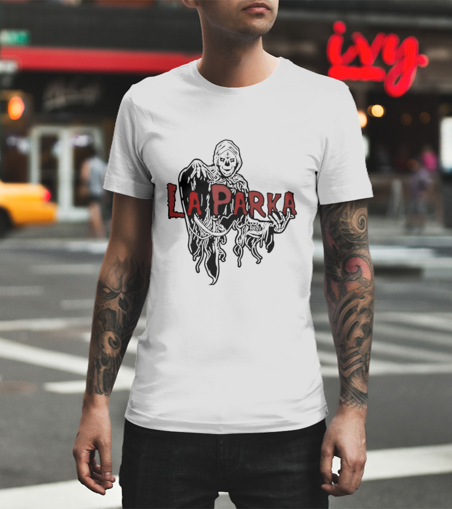 La Parka Grim Reaper Lucha Libre Luchador T-Shirt