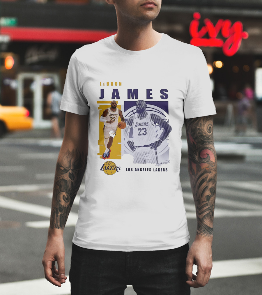 LeBron James Los Angeles Lakers NBA 2026 Team Legend T-Shirt