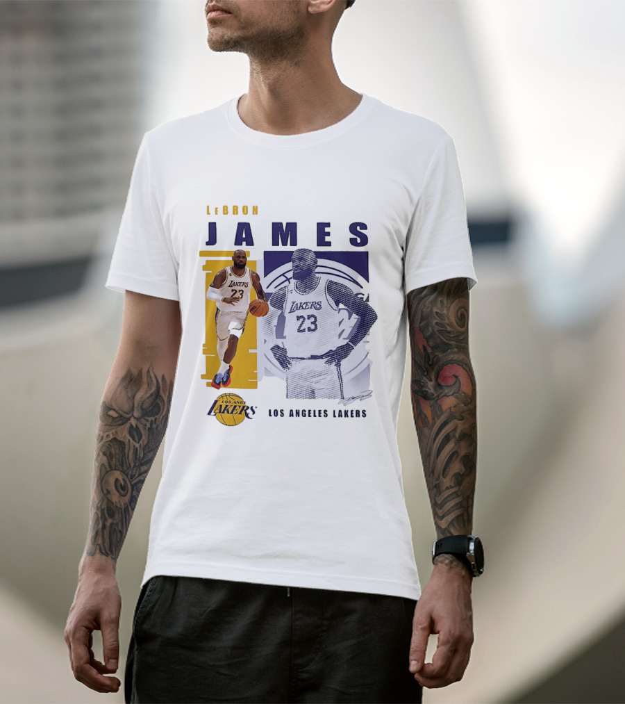 LeBron James Los Angeles Lakers NBA 2026 Team Legend T-Shirt