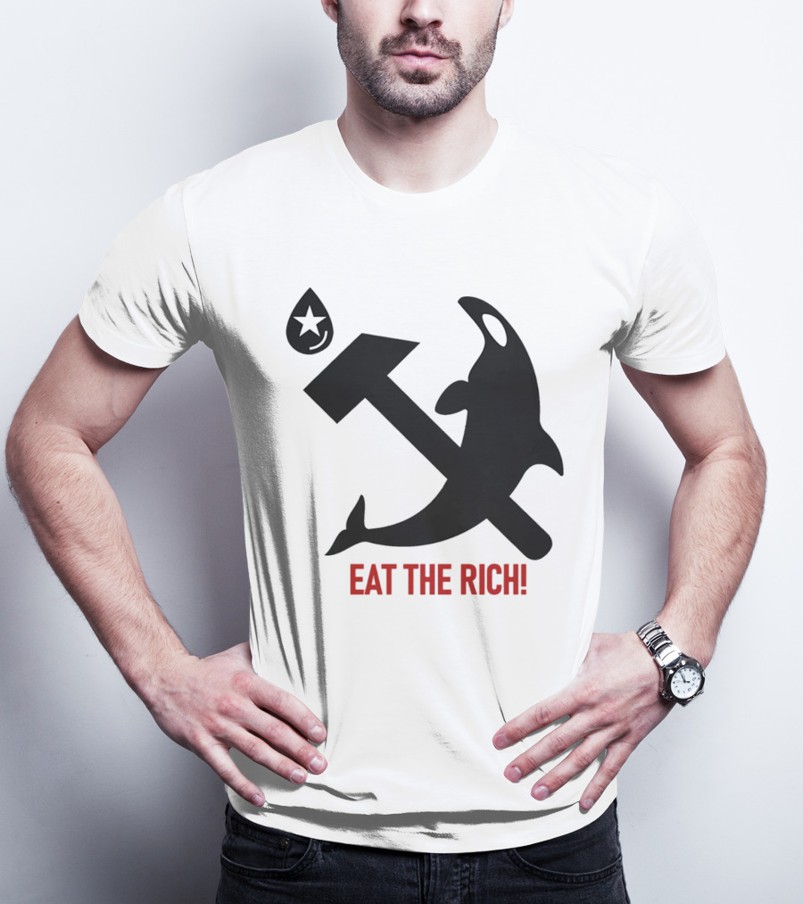 Eat The Rich Orca Hammer Star T-Shirt