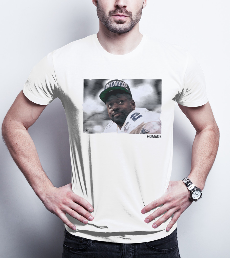 Emmitt Smith Dallas Cowboys Homage 22 Star T-Shirt