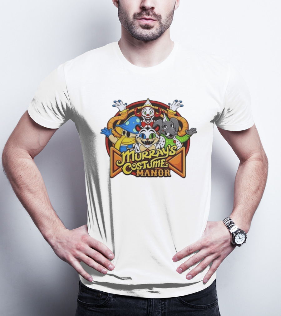 Fight Night At Murray's Costume Manor Freddy Characters T-Shirt