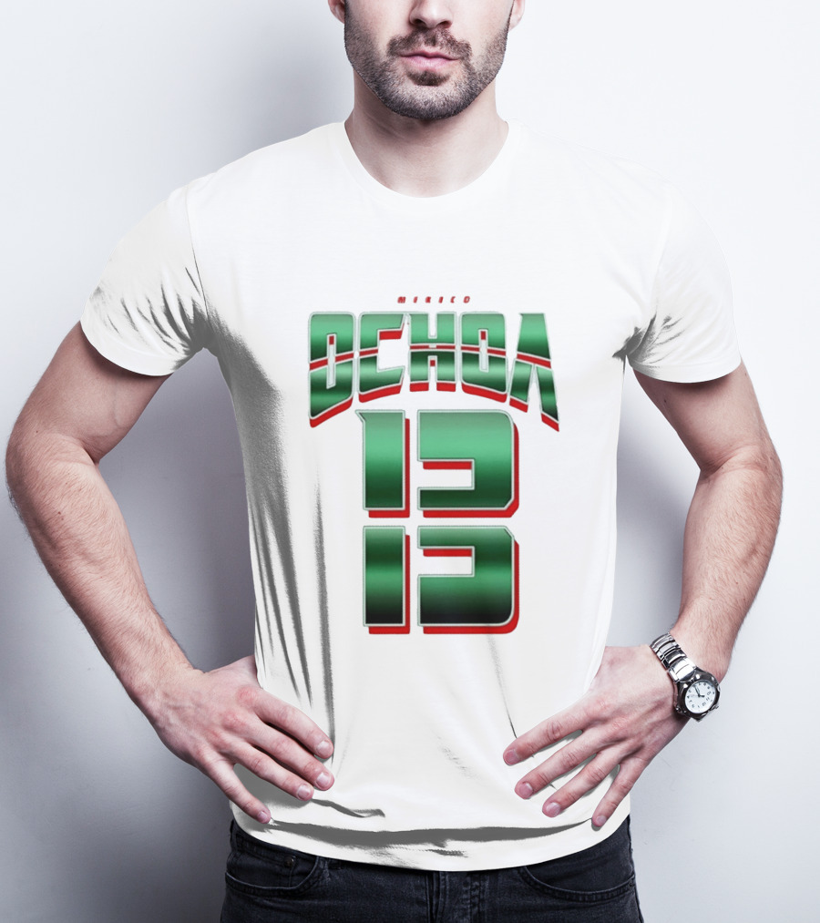 Guillermo Ochoa Mexico Jersey Ochoa 13 El Tri Number T-Shirt