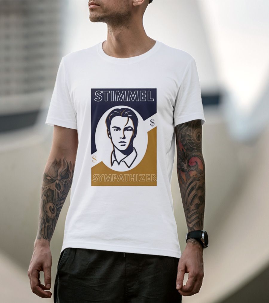 Stimmel Sympathizer Face Art With Dollar T-Shirt