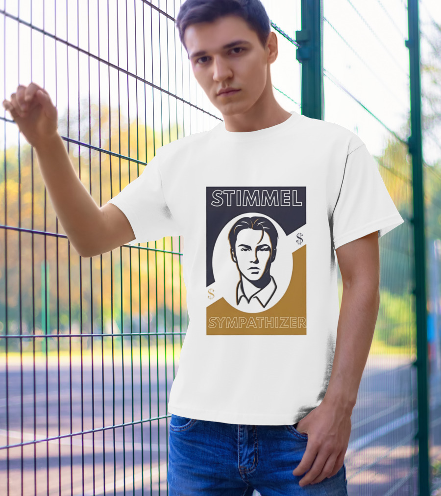 Stimmel Sympathizer Face Art With Dollar T-Shirt