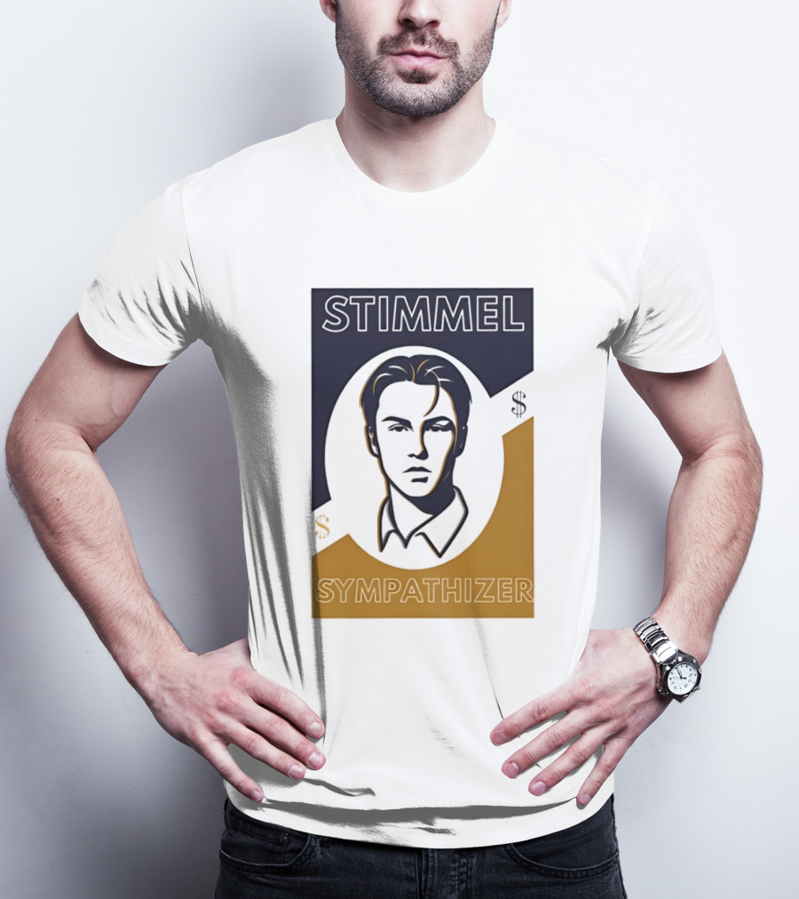 Stimmel Sympathizer Face Art With Dollar T-Shirt