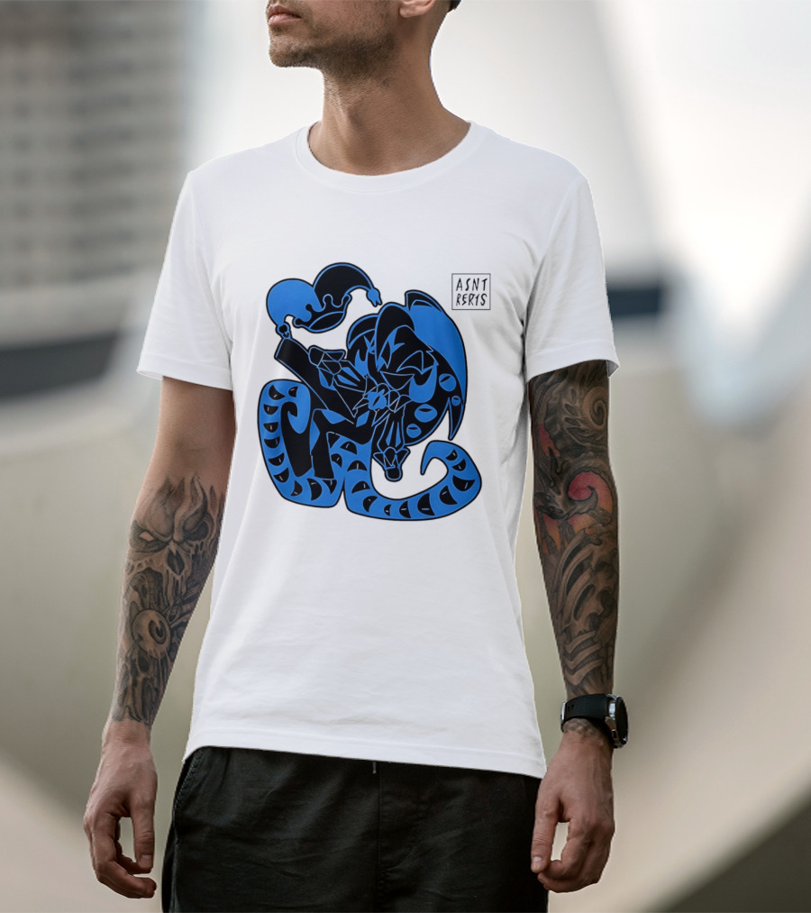 Shadow Milk Cookie Run A4NT Peeking Jester Snake T-Shirt