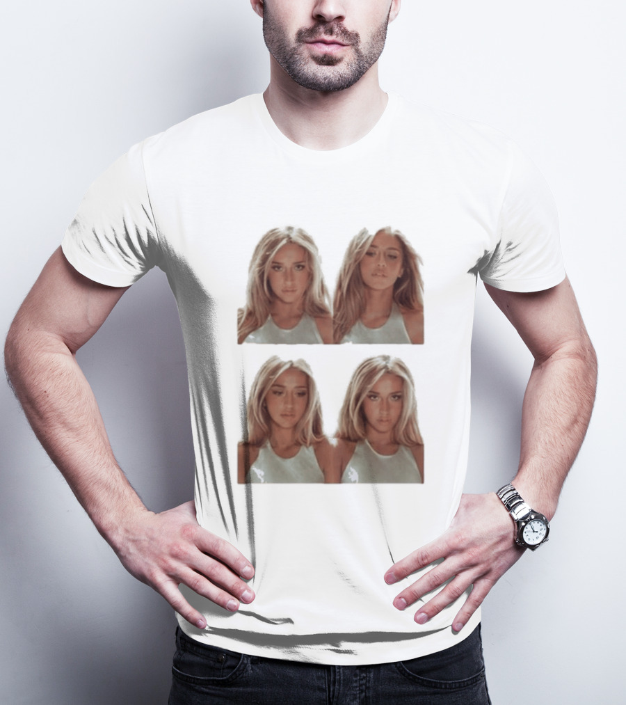 Tate McRae Photo Collage Lollapalooza 2026 Chicago T-Shirt