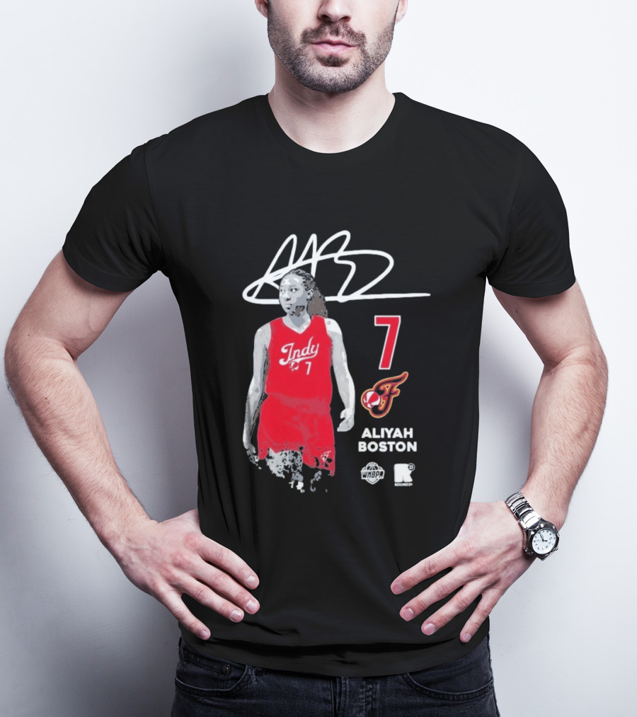 Aliyah Boston Indy 7 Indiana Fever WNBPA T-Shirt