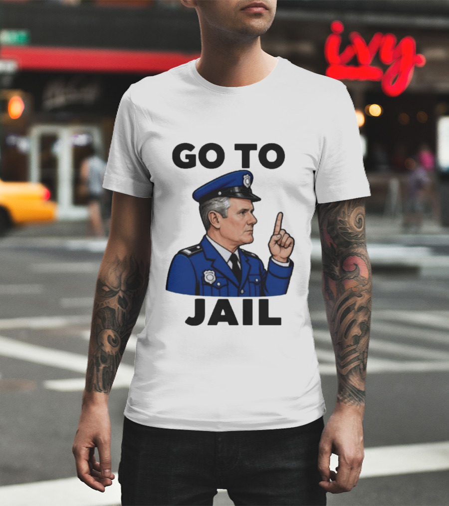 Keir Starmer Go To Jail Police Uniform T-Shirt