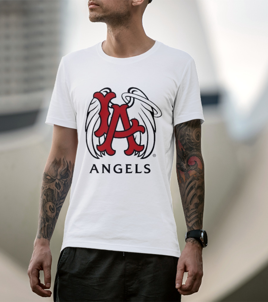 Los Angeles Angels 2026 MLB Baseball Winged T-Shirt