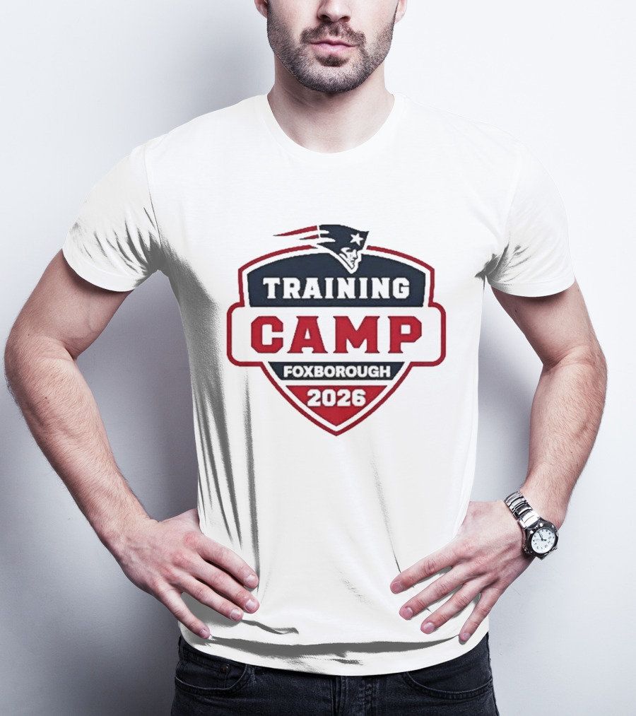 New England Patriots Training Camp Foxborough 2026 T-Shirt