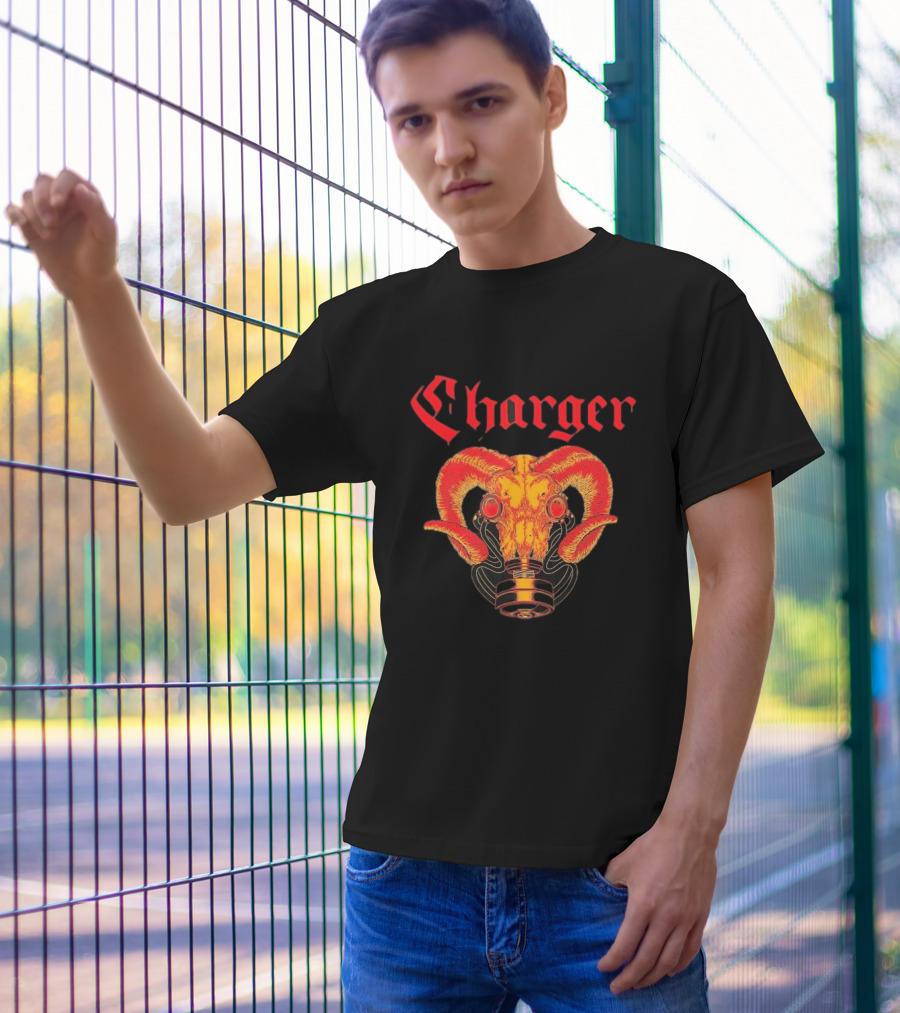 Charger Apocalypse Gas Mask Ram T-Shirt