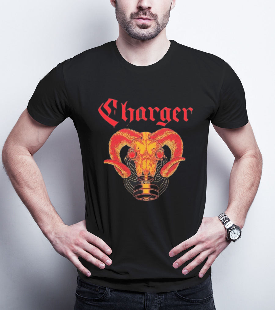 Charger Apocalypse Gas Mask Ram T-Shirt