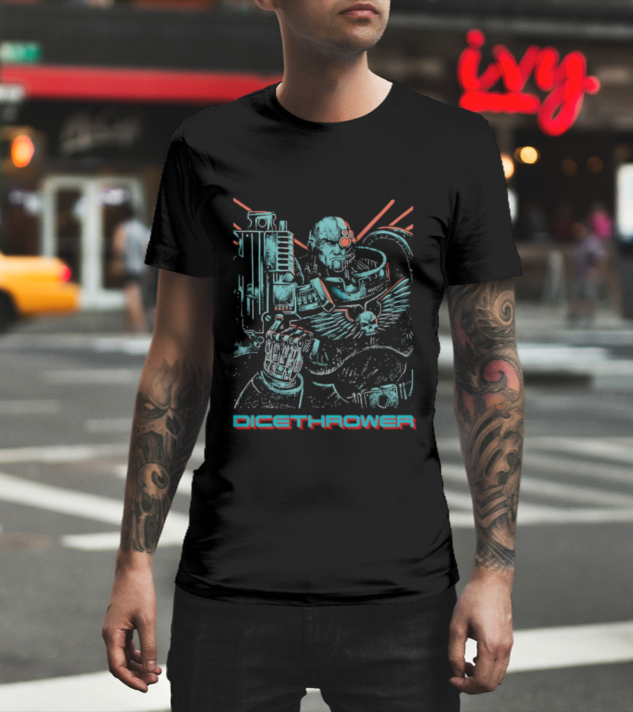 Warhammer 40000 Space Marine Dicethrower T-Shirt