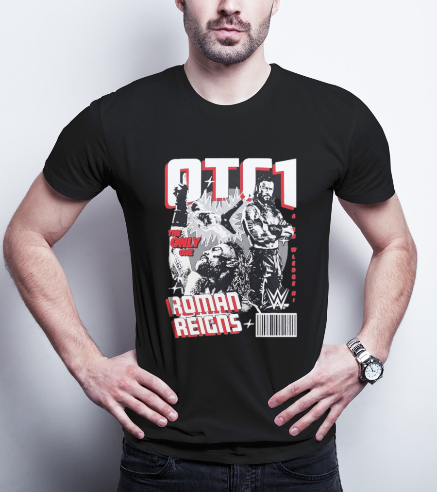 OTC1 Roman Reigns WWE The Only One Superstar T-Shirt