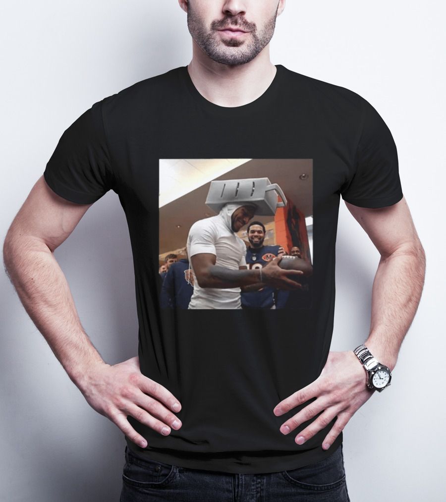 DJ Moore Cheese Grater Hat Fun Moment T-Shirt