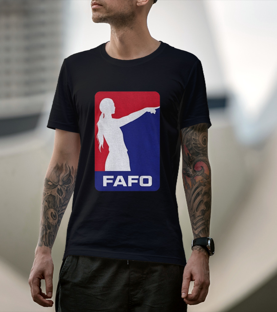 Sophie Cunningham FAFO Pointing Indiana Fever WNBA Fan T-Shirt