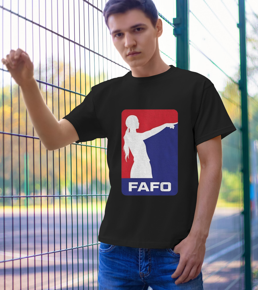 Sophie Cunningham FAFO Pointing Indiana Fever WNBA Fan T-Shirt