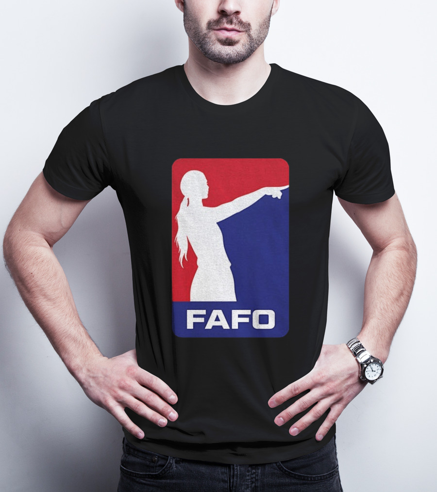 Sophie Cunningham FAFO Pointing Indiana Fever WNBA Fan T-Shirt
