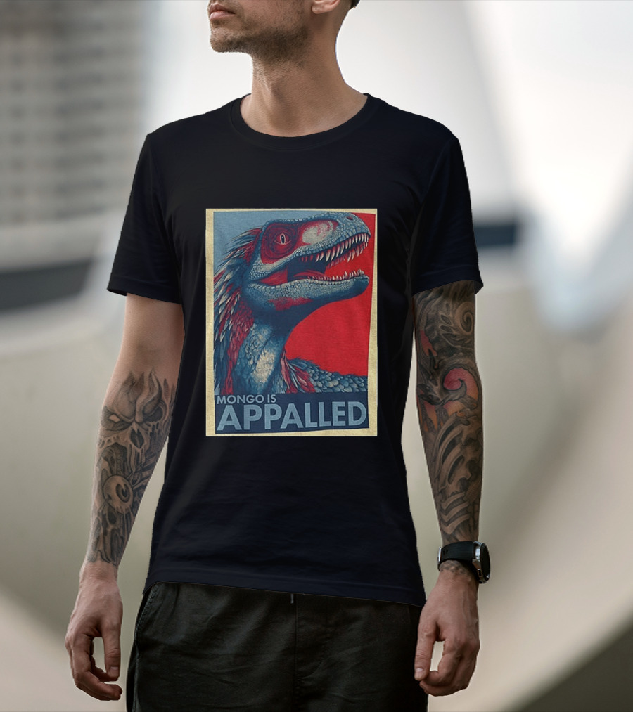 Dungeon Crawler Carl Mongo Is Appalled Dinosaur T-Shirt