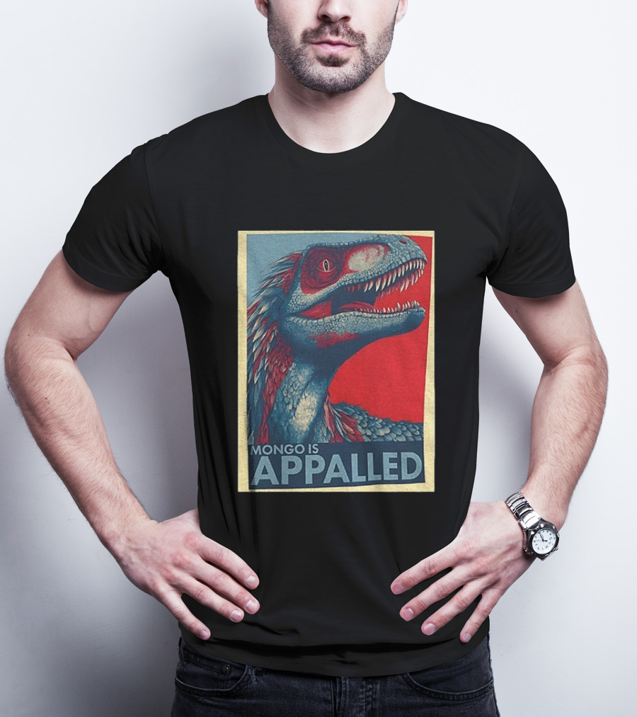 Dungeon Crawler Carl Mongo Is Appalled Dinosaur T-Shirt