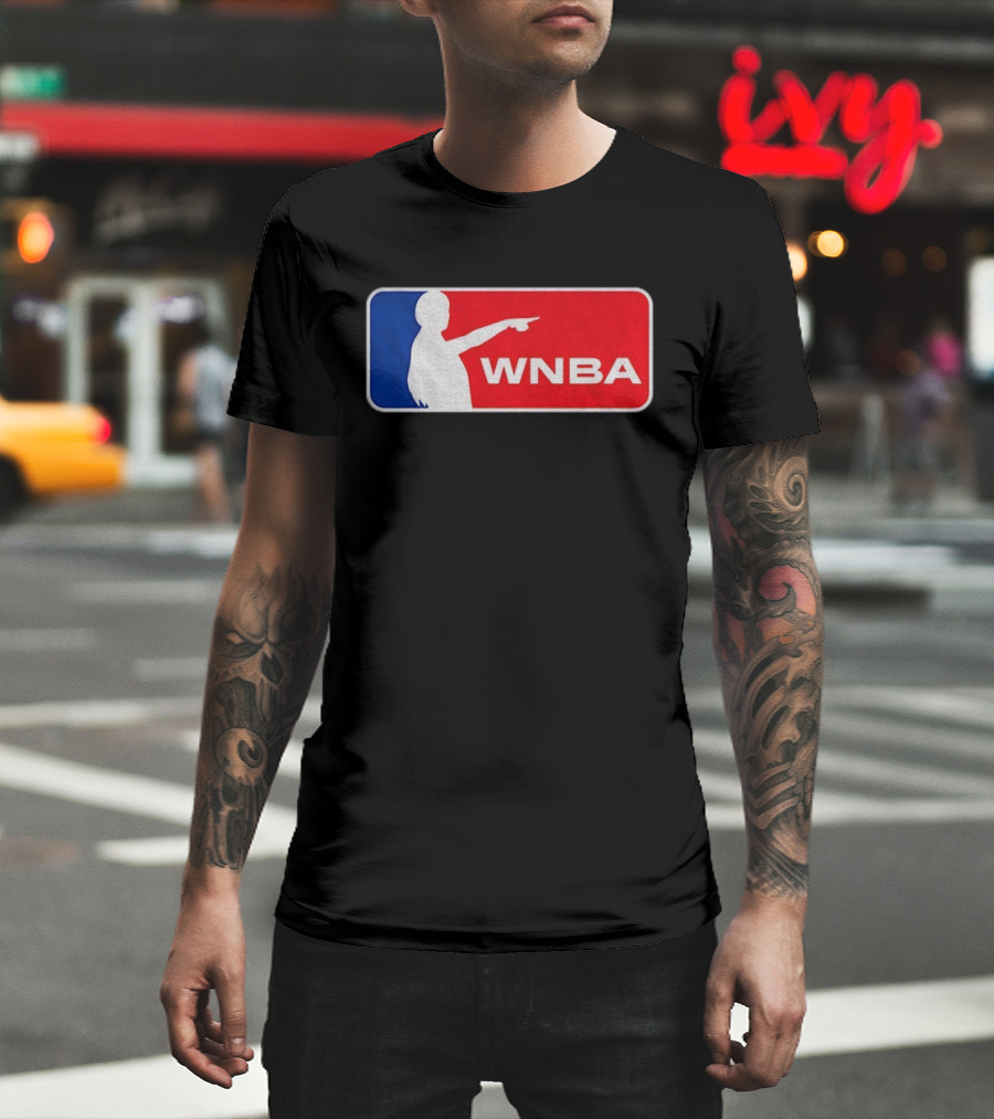 WNBA Player Silhouette Logo 2026 T-Shirt