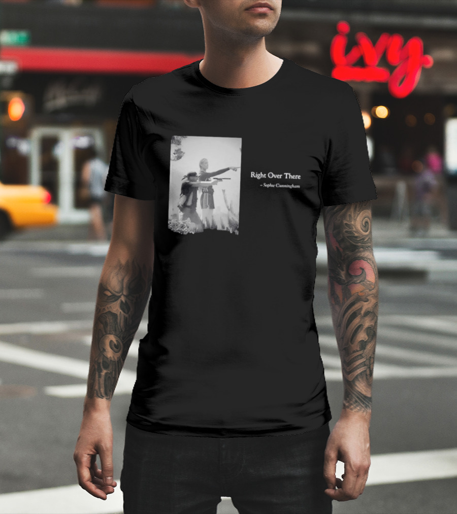 Right Over There Sophie Cunningham Vintage Western Scene T-Shirt