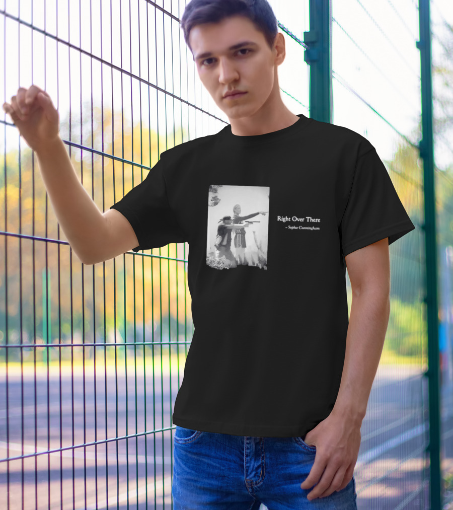 Right Over There Sophie Cunningham Vintage Western Scene T-Shirt