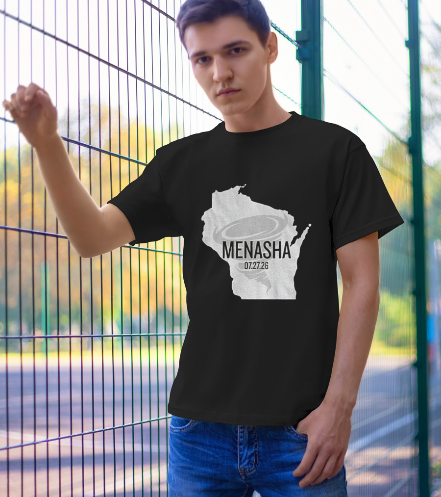 Tornado Menasha Strong Wisconsin 07 27 26 T-Shirt