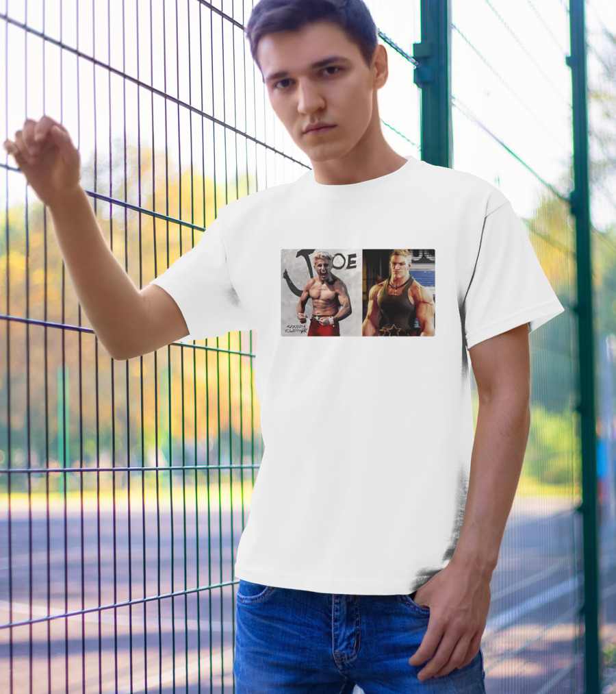 Joe Alexander Volkanovski Crossover MMA Fighter And Game Character Image T-Shirt