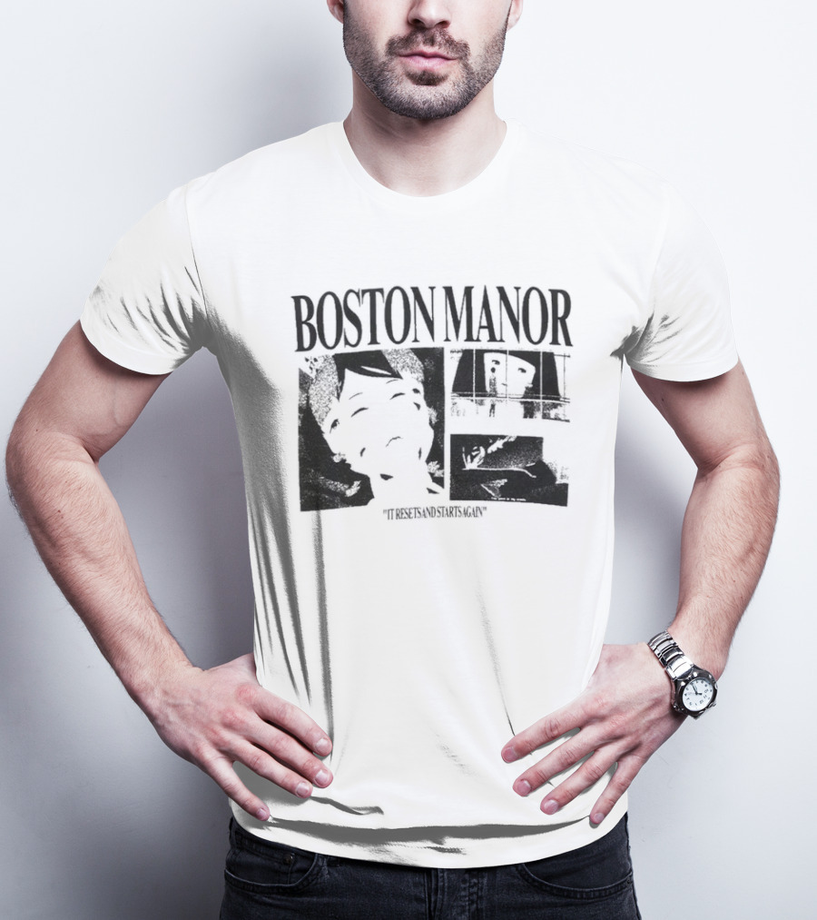 Boston Manor It Resets And Starts Again Paprika Album T-Shirt