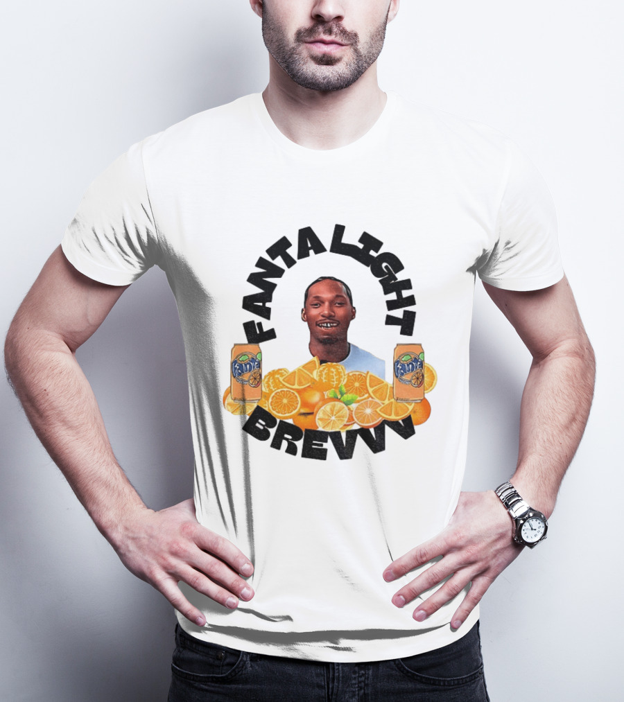 Fanta Light Brev Meme Orange Slices Cans T-Shirt