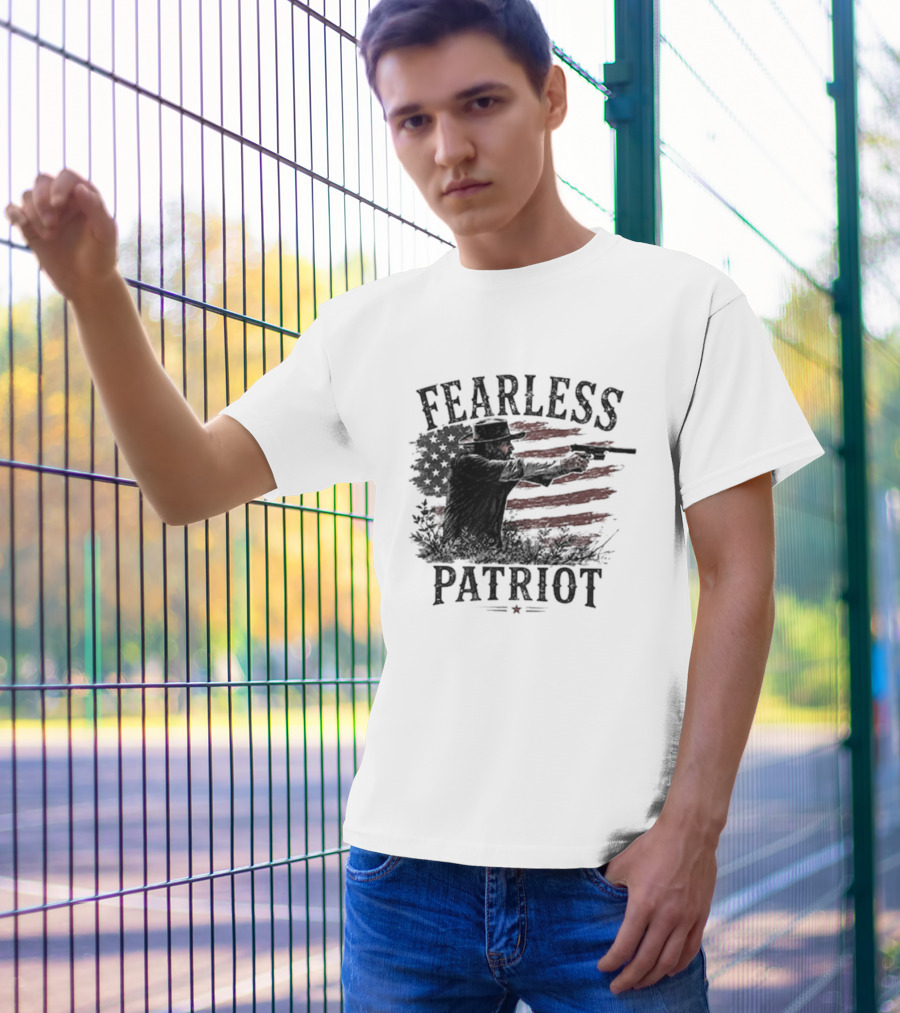 Fearless Patriot American Hero T-Shirt