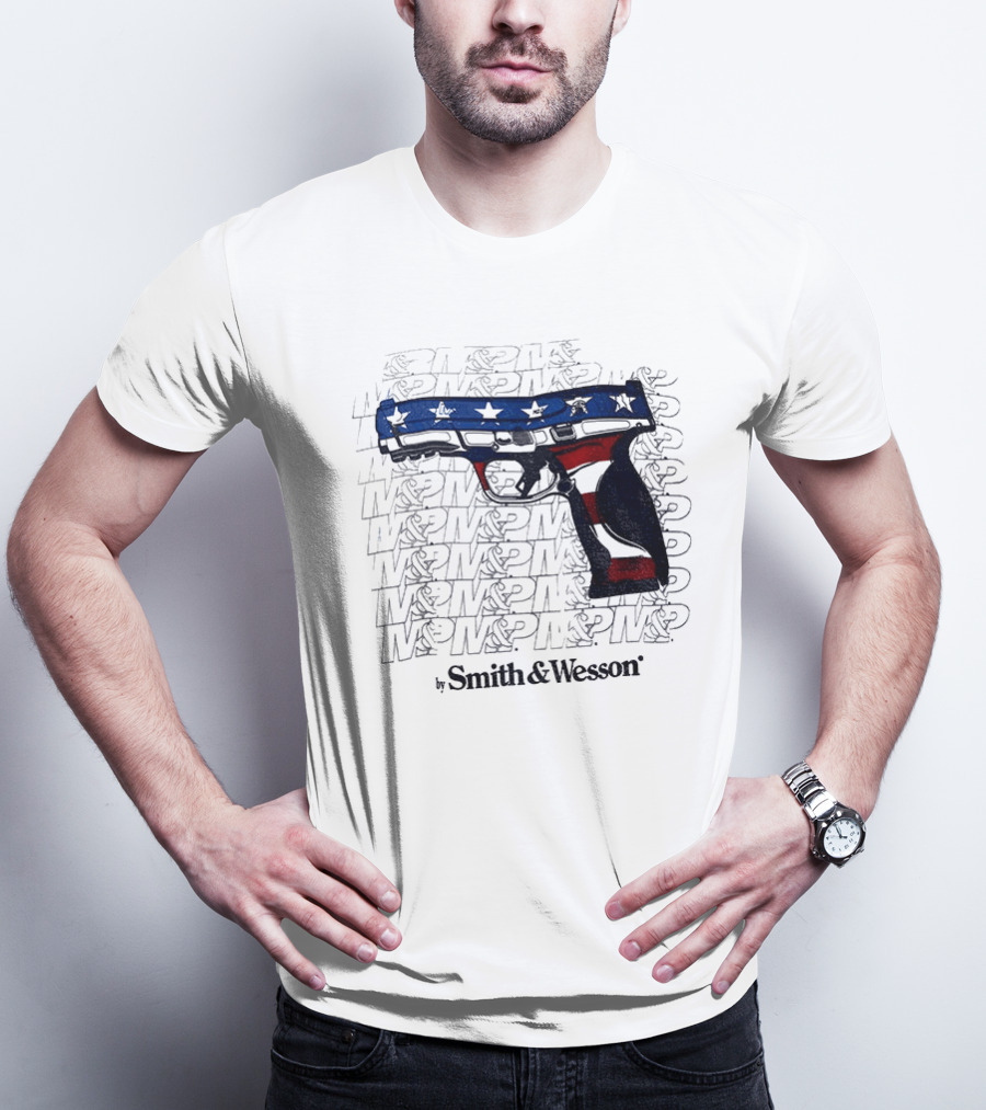 M P Monday By Smith And Wesson Stars And Stripes T-Shirt