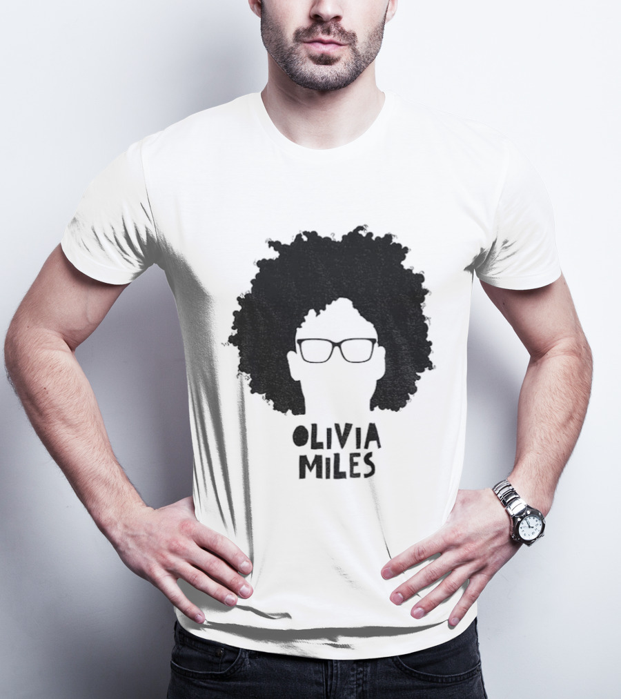 Olivia Miles Afro Glasses Icon WNBA Minnesota Lynx 2026 T-Shirt