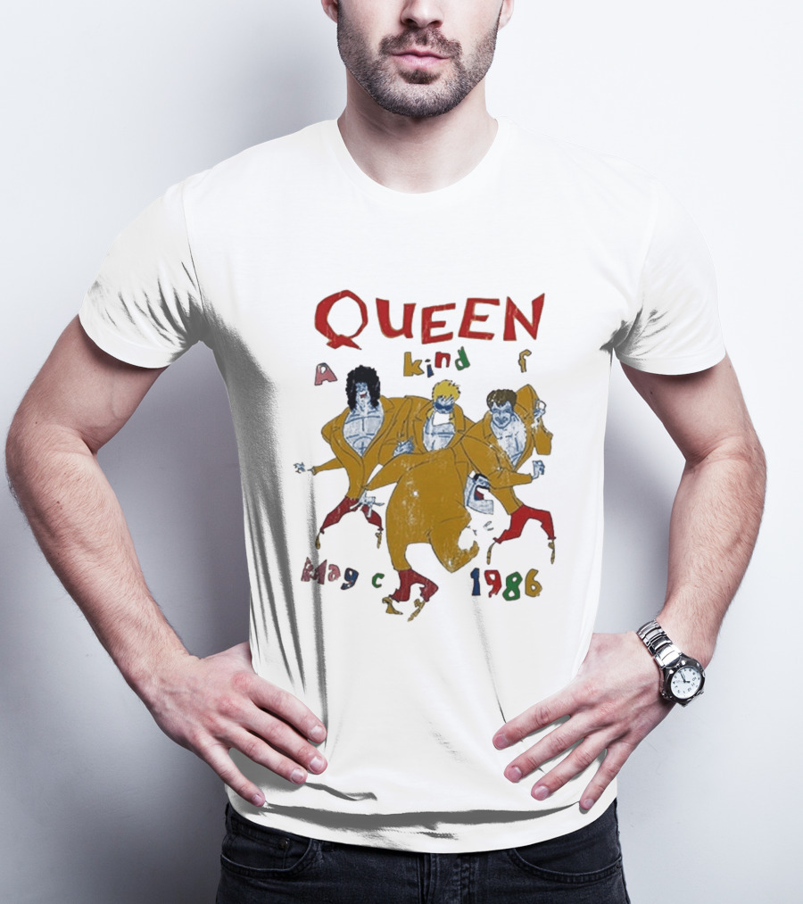 Queen A Kind Of Magic Tour 1986 Anniversary T-Shirt